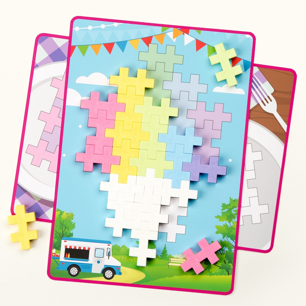 PlusPlus 03270 BIG Picture Puzzles - Pastel - DIY Kit - Toys and ...